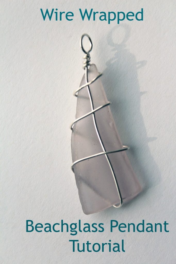 How to Make a Wire Wrapped Beach Glass Pendant