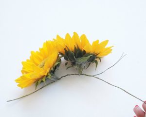 Fresh Sunflower Flower Crown Tutorial