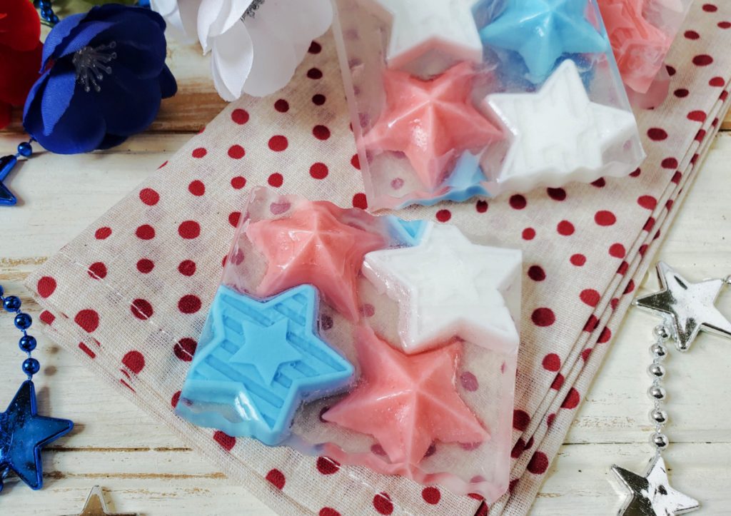 How to Make Patriotic DIY Star Soap Bars