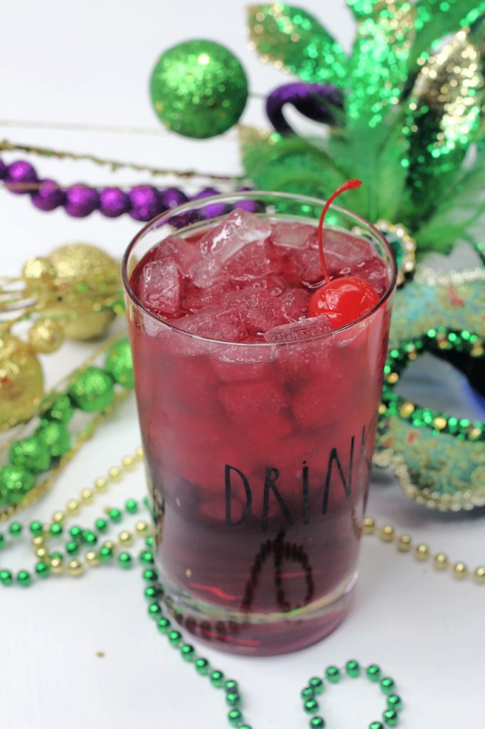 King Cake Cocktail Perfect for Mardi Gras