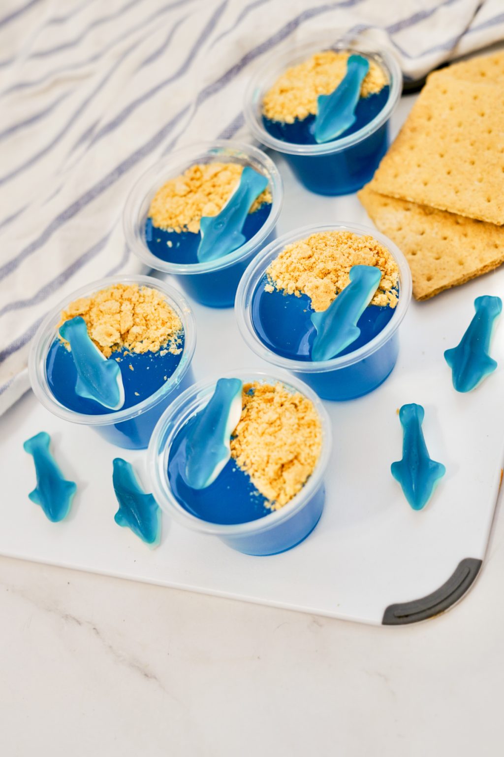 Dive into Summer Fun with Boozy Shark Jello Shots